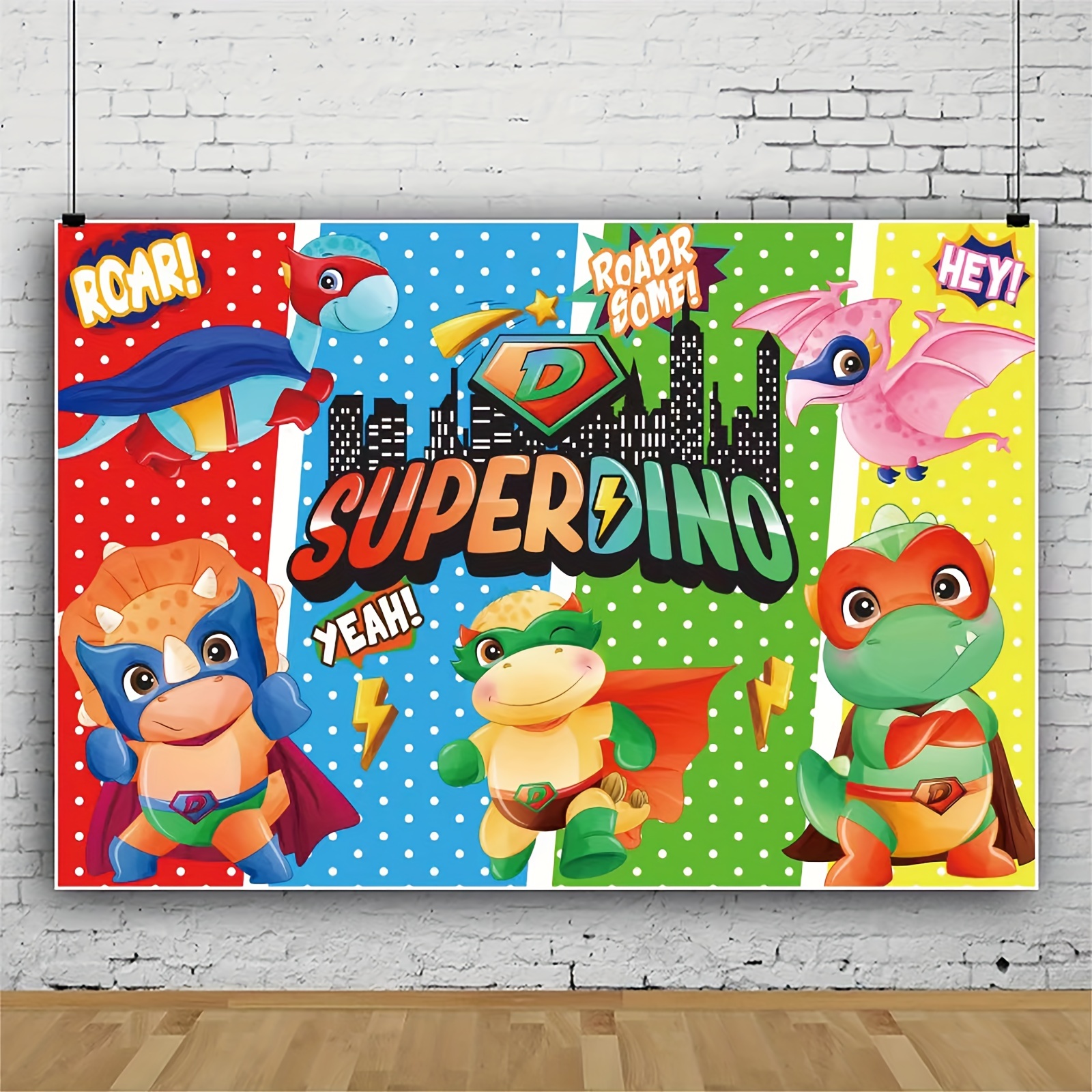 Super Dinosaurs Party Decorations Dinosaur Theme Backdrop - Temu