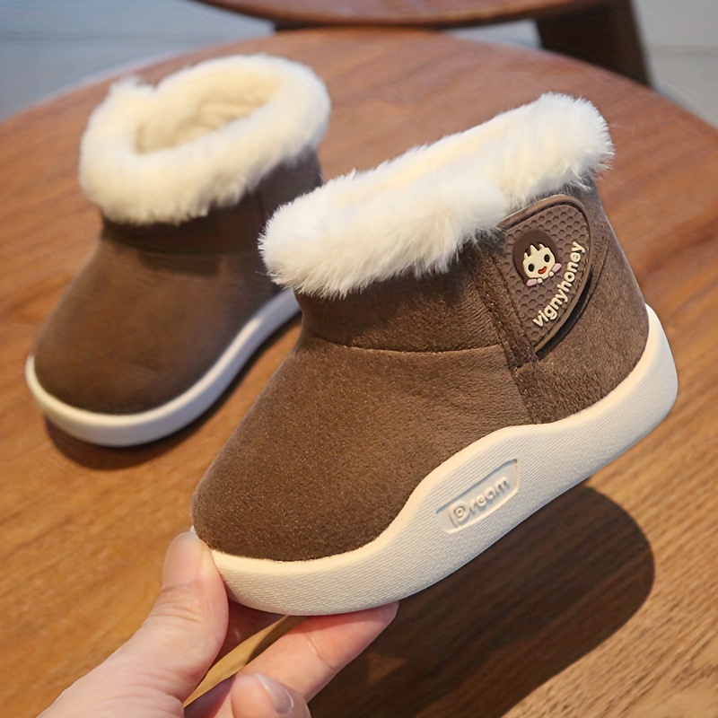 Bottes De Neige Confortables Avec Fermeture Auto-agrippante Pour Bébés ...