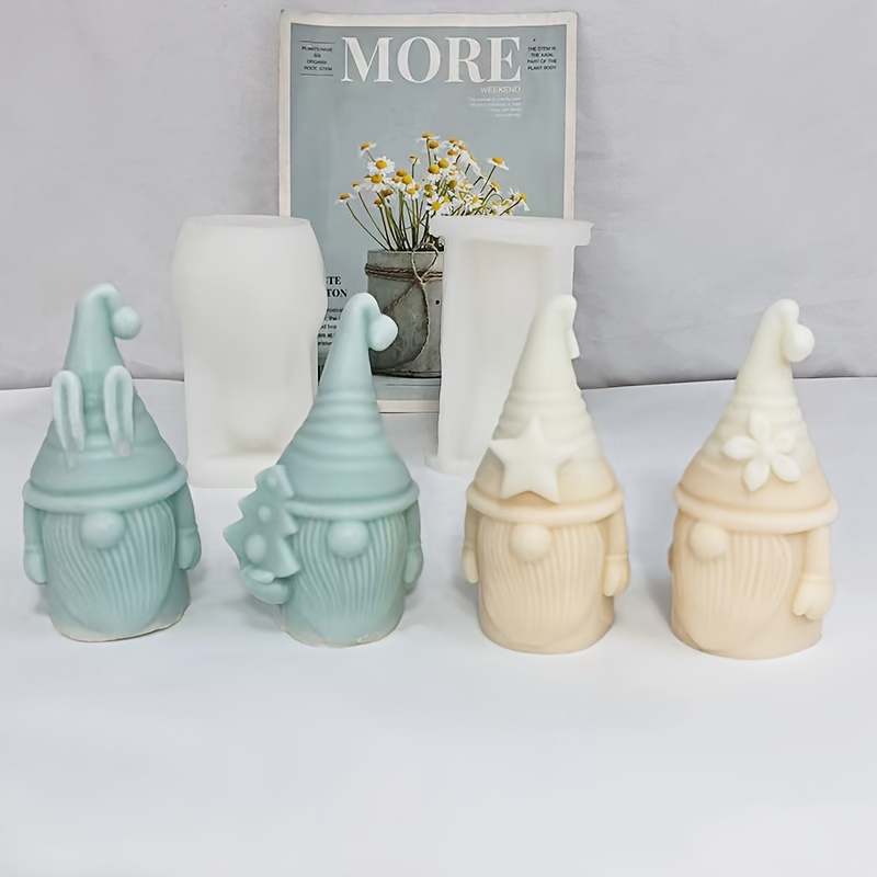 Christmas Candle Silicone Mold Handmade Diy Resin Plaster Temu Australia