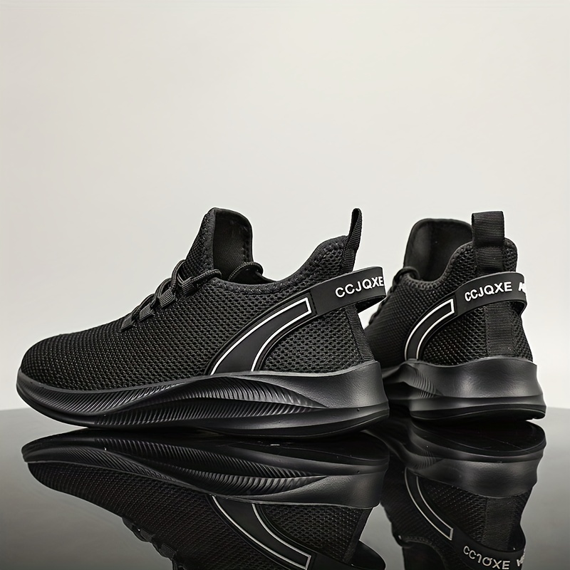 Tênis Masculino Casual Com Cadarço Tecido, Confortável, Respirável ...