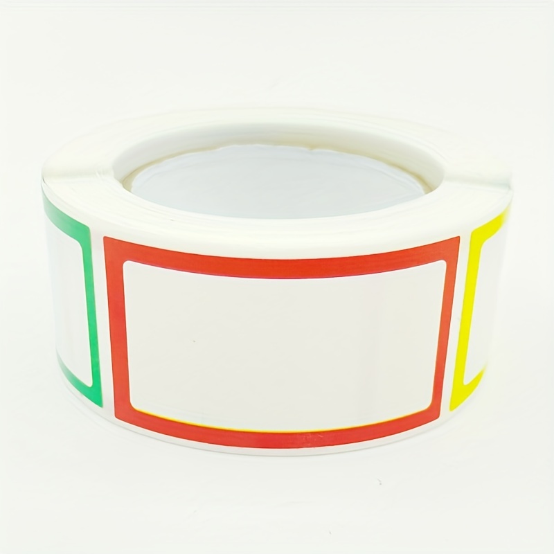 250 stickers blank color border refrigerator - Temu Australia