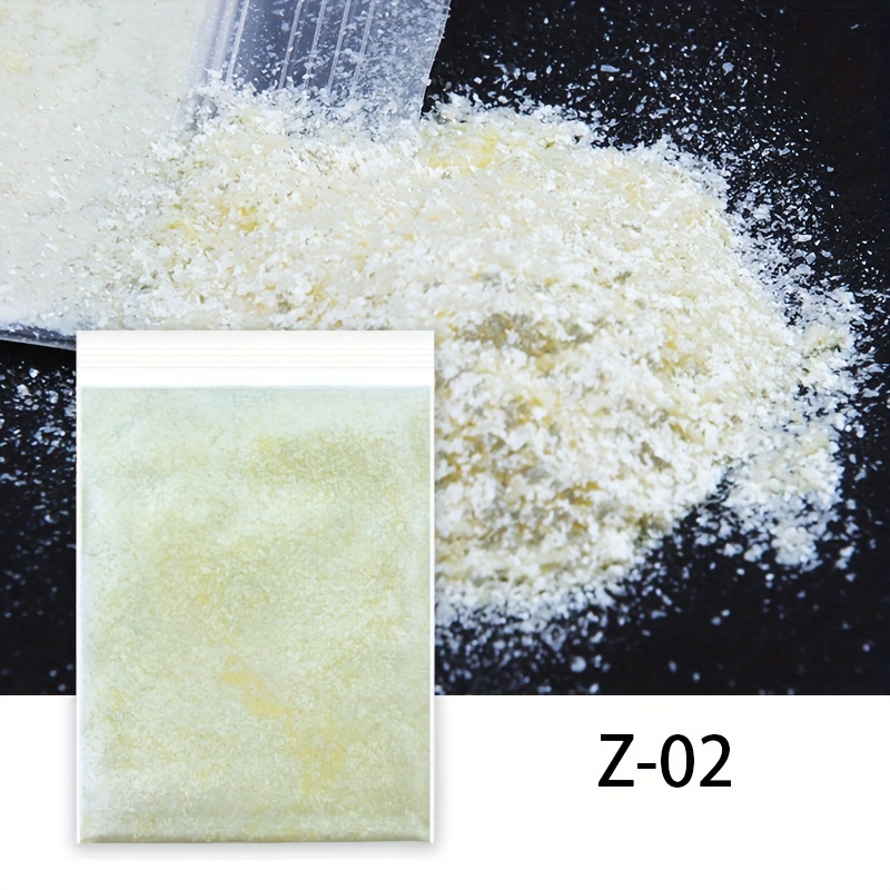 10 Colors Super Sparkling Crystal White Pearl Powder - Temu United Kingdom