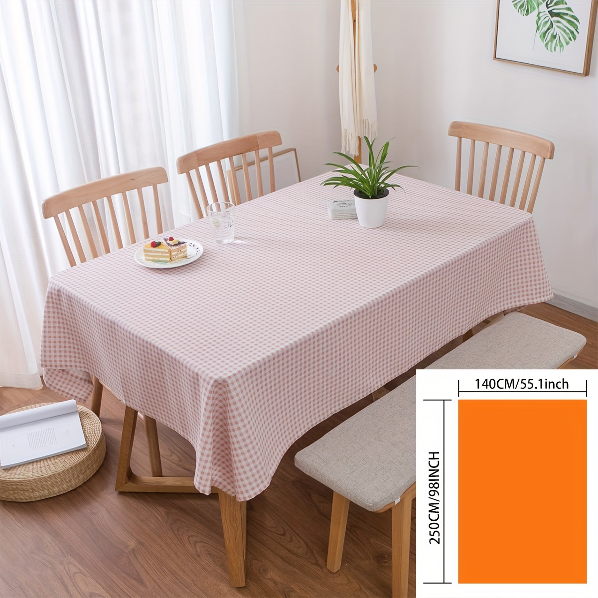 Tablecloth Small Fresh Style Pastoral Table Cloth Rectangle - Temu Ireland