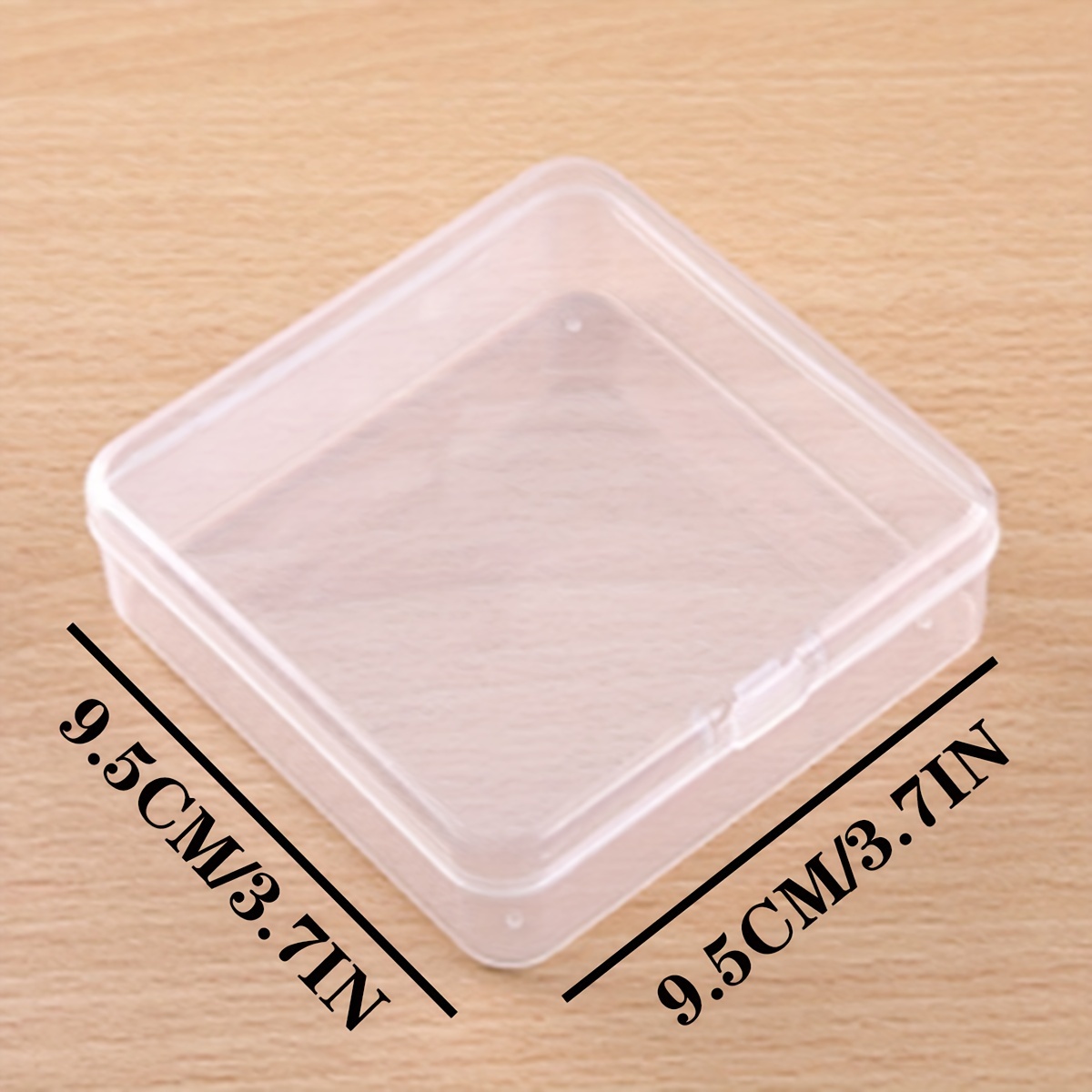 Transparent Plastic Small Object Storage Box Jewelry Beaded - Temu ...