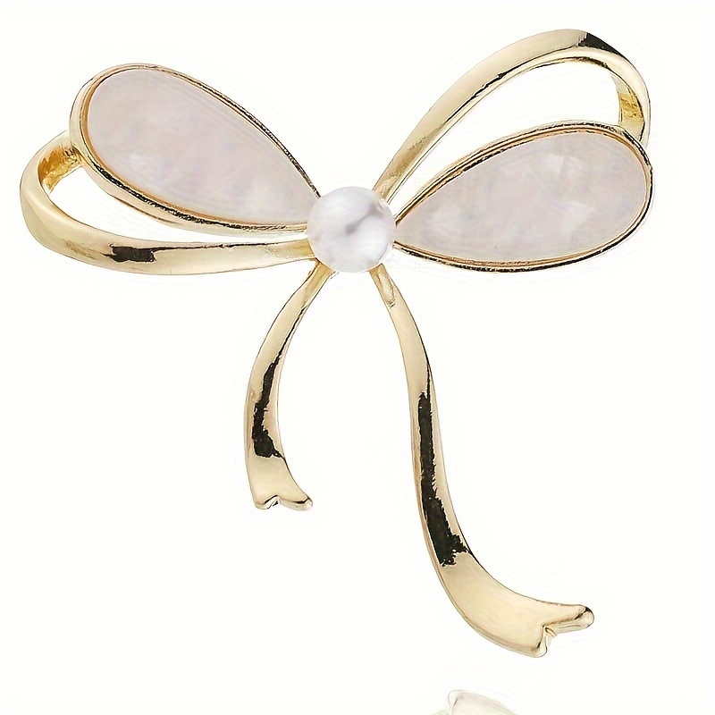 Shell Butterfly Brooch Men Inlaid Artificial Diamond - Temu United Kingdom