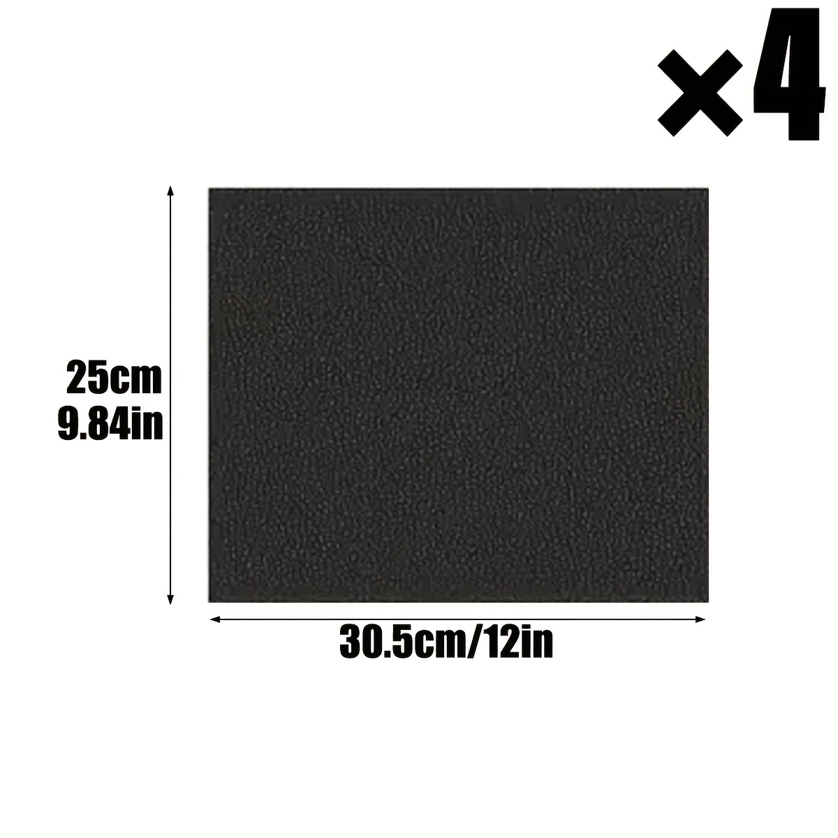 Black Leather Repair Patch Self Adhesive Pu Sticker Sofa - Temu Canada