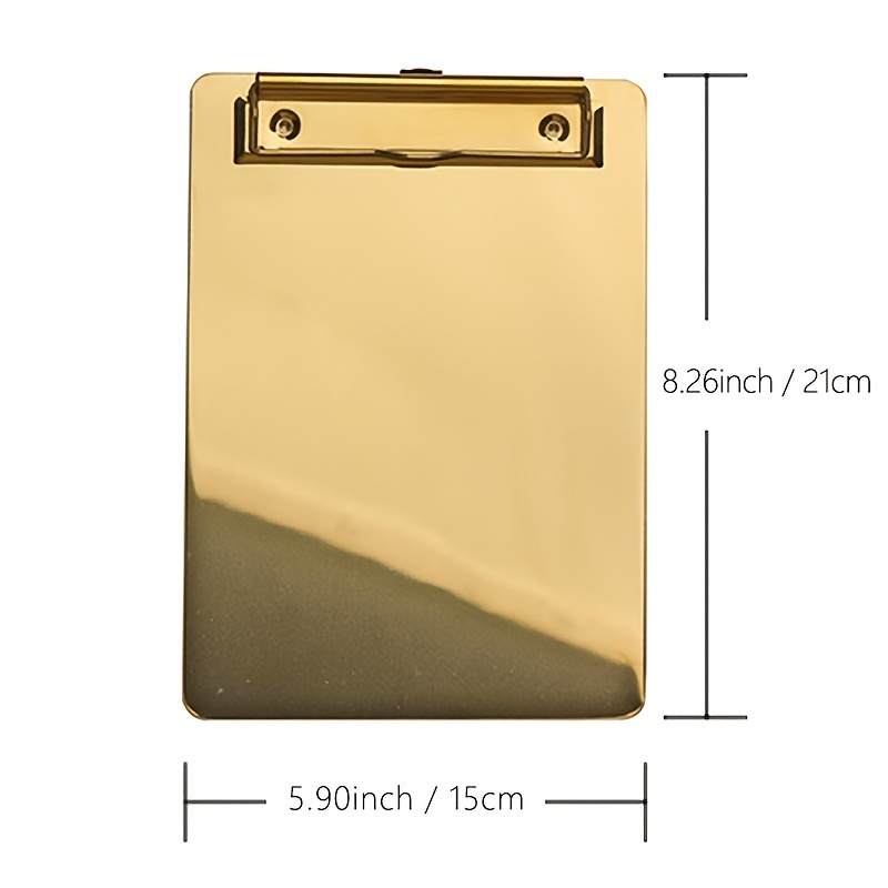 Metal A5 B5 A4 Writing Board Clipboard Menu Data File - Temu