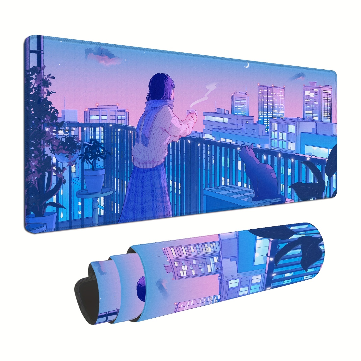 Large Mouse Pad, Gaming Mousepad, Big Computer Keyboard Desk Pad, Mouse ...