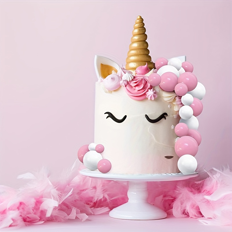 Balls Cake Topper Foam Pastel Cake Ball Topper Mini Balloon - Temu