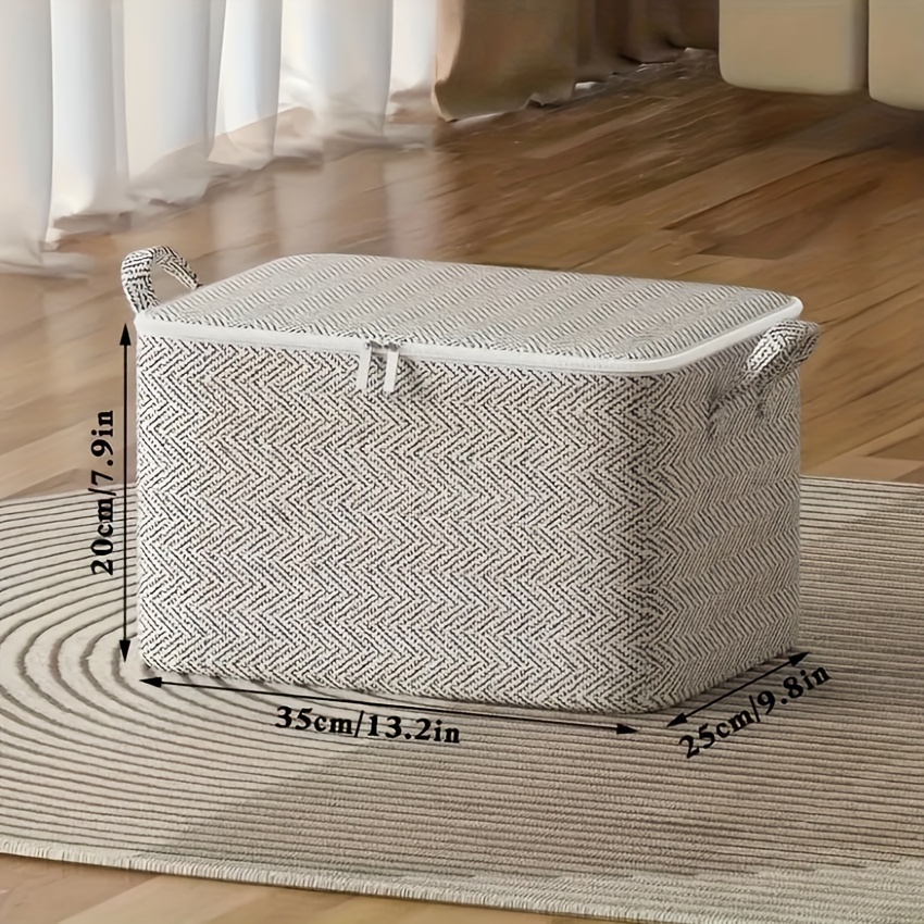 Large Capacity Storage Bag Handles Washable Clothes Storage - Temu Canada