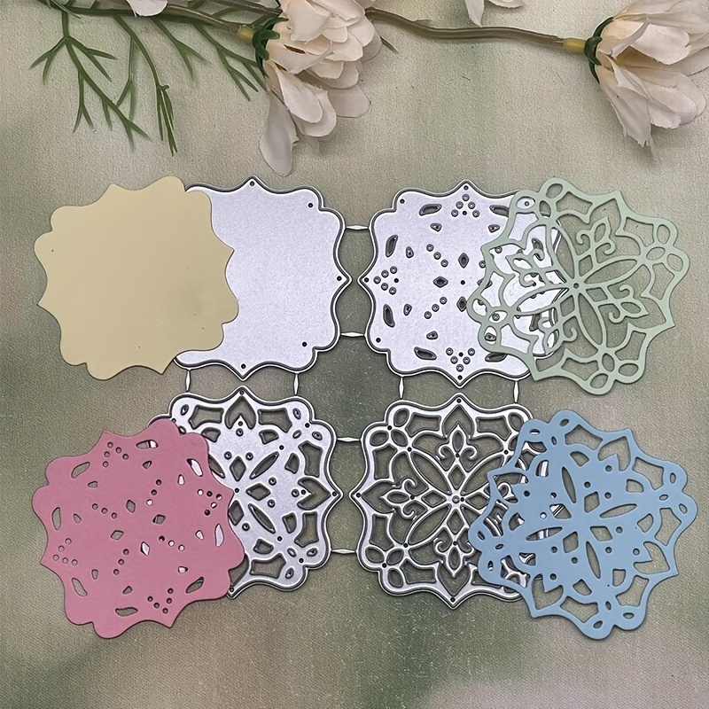 Make Beautiful Diy Cards With Layered Frame Mould Metal Cutting Dies ...