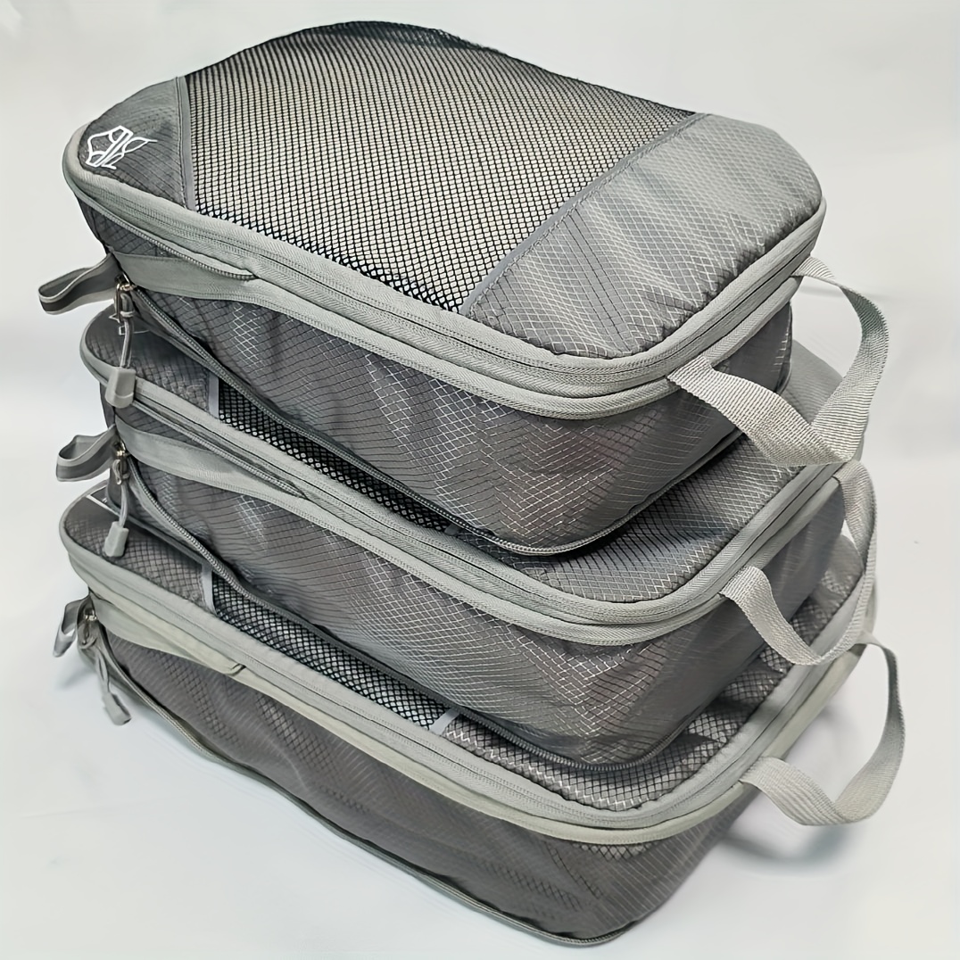 Compression Packing Cubes, Travel Luggage Organizer Accessories ...