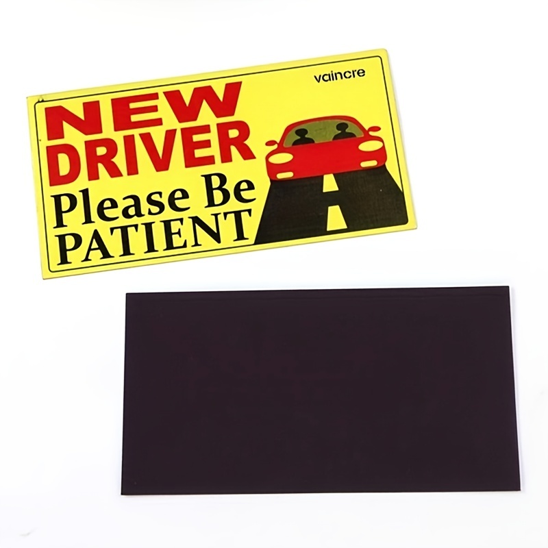 New Driver Magnet For Car Student Driver Car Magnet Funny - Temu