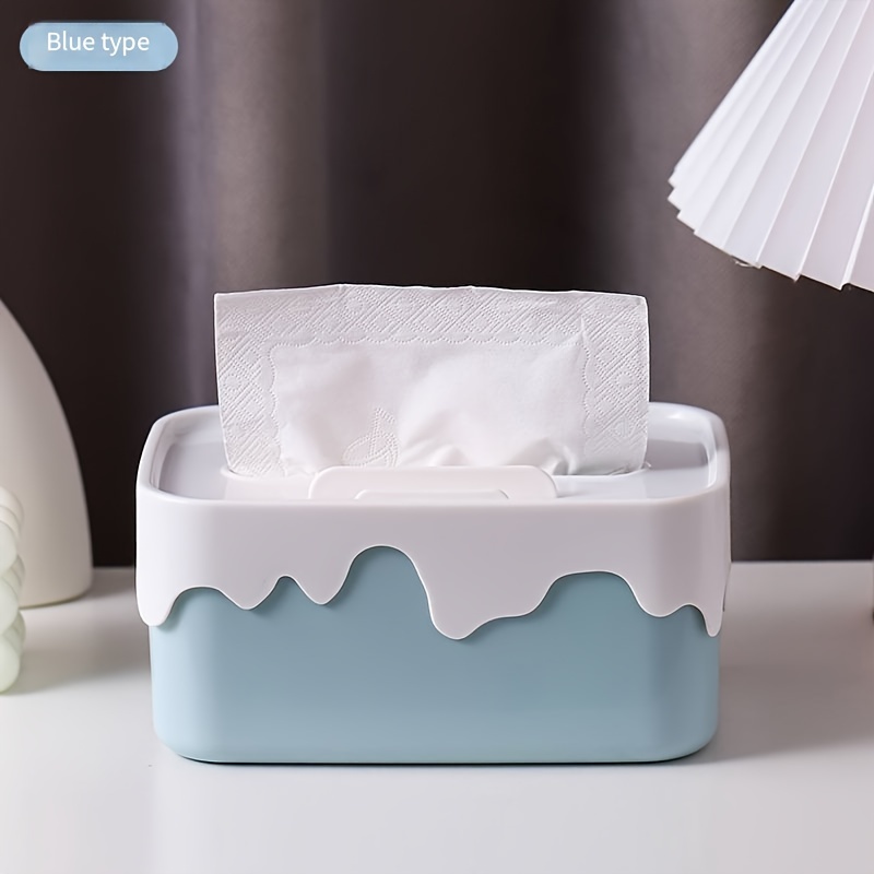 Tissue Box Holder Desktop Tissue Holder Tissue Box Cover - Temu Portugal