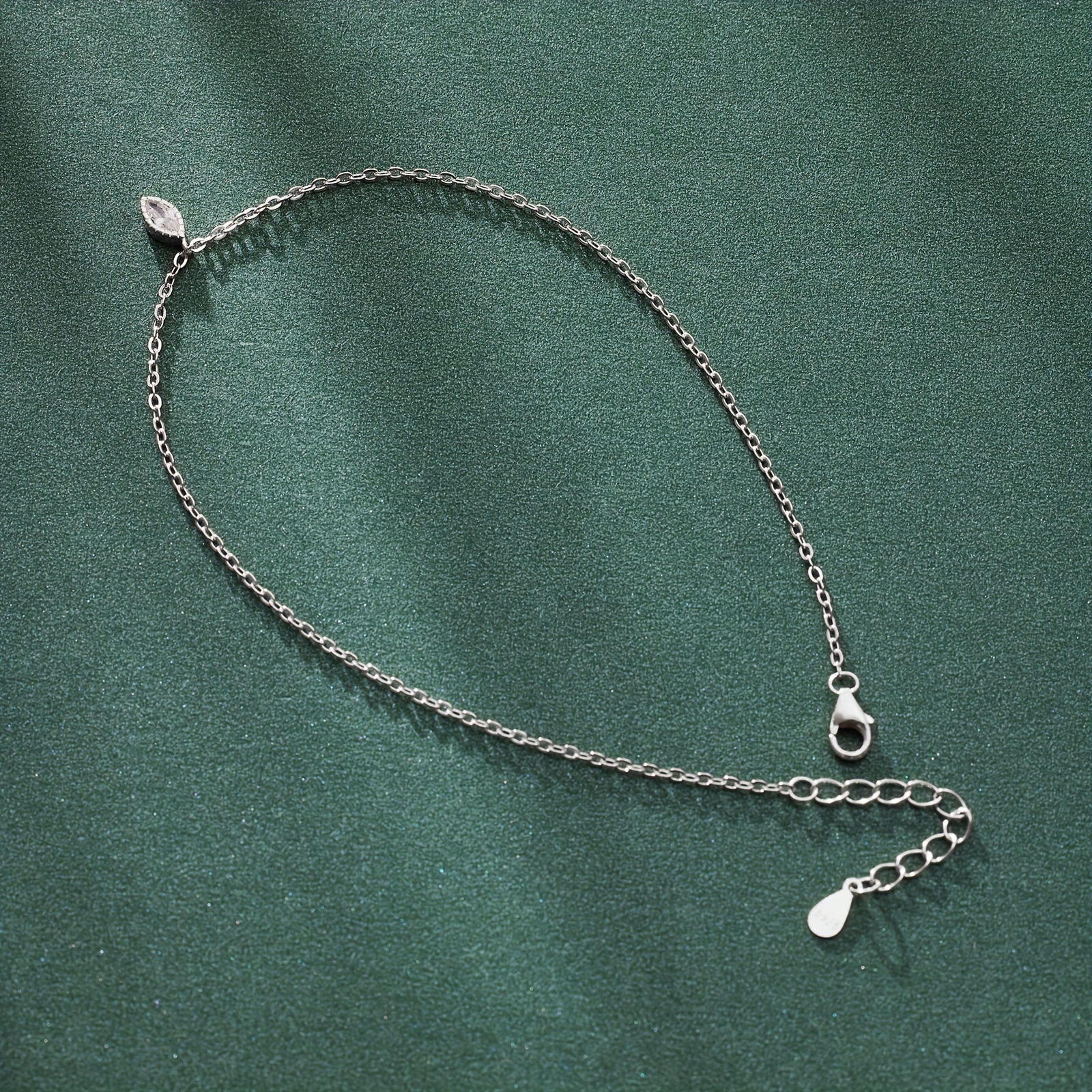 Exquisite 925 Sterling Silver Plated Anklet Mini Horse Eye - Temu ...