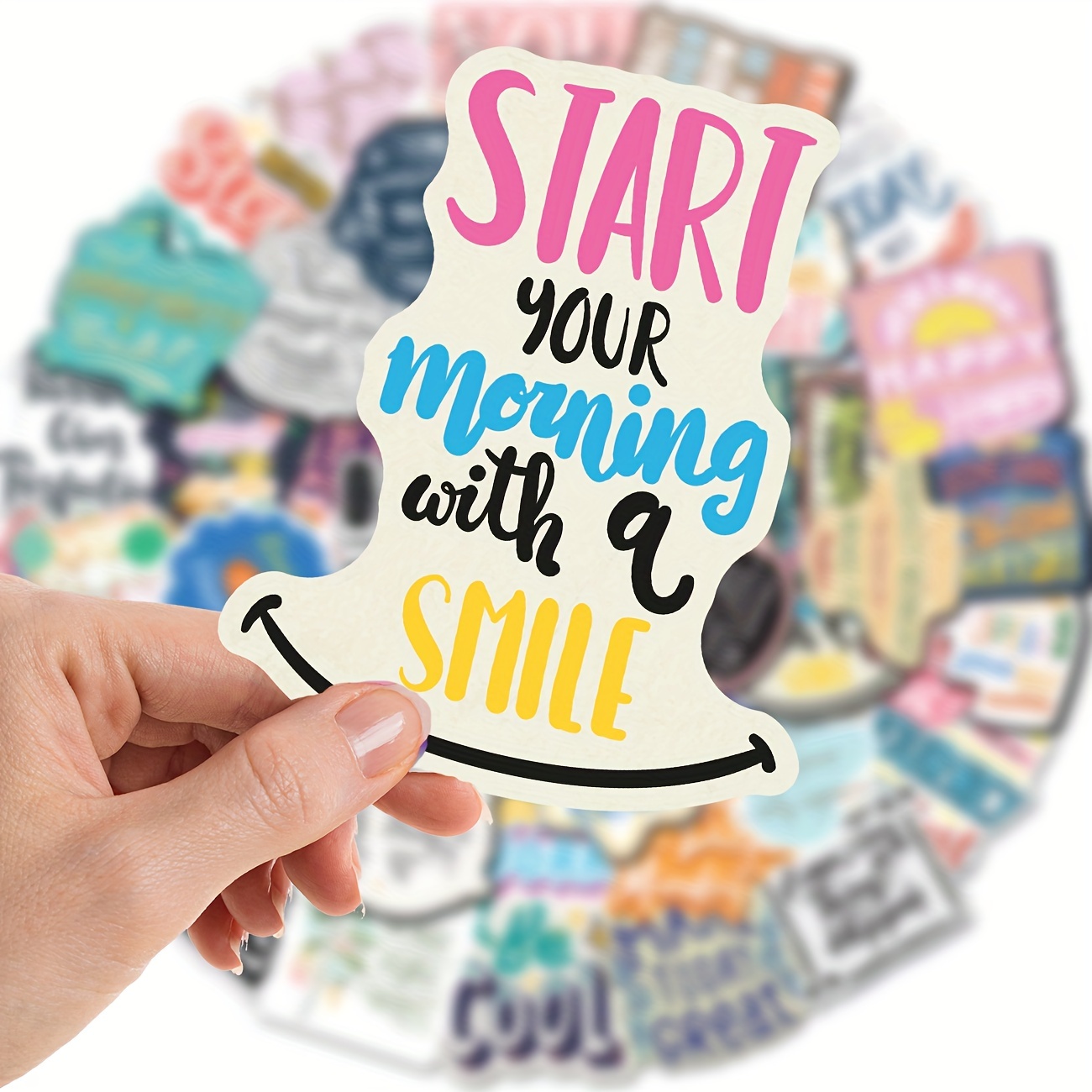 Inspirational Quote Stickers Motivational Waterproof - Temu