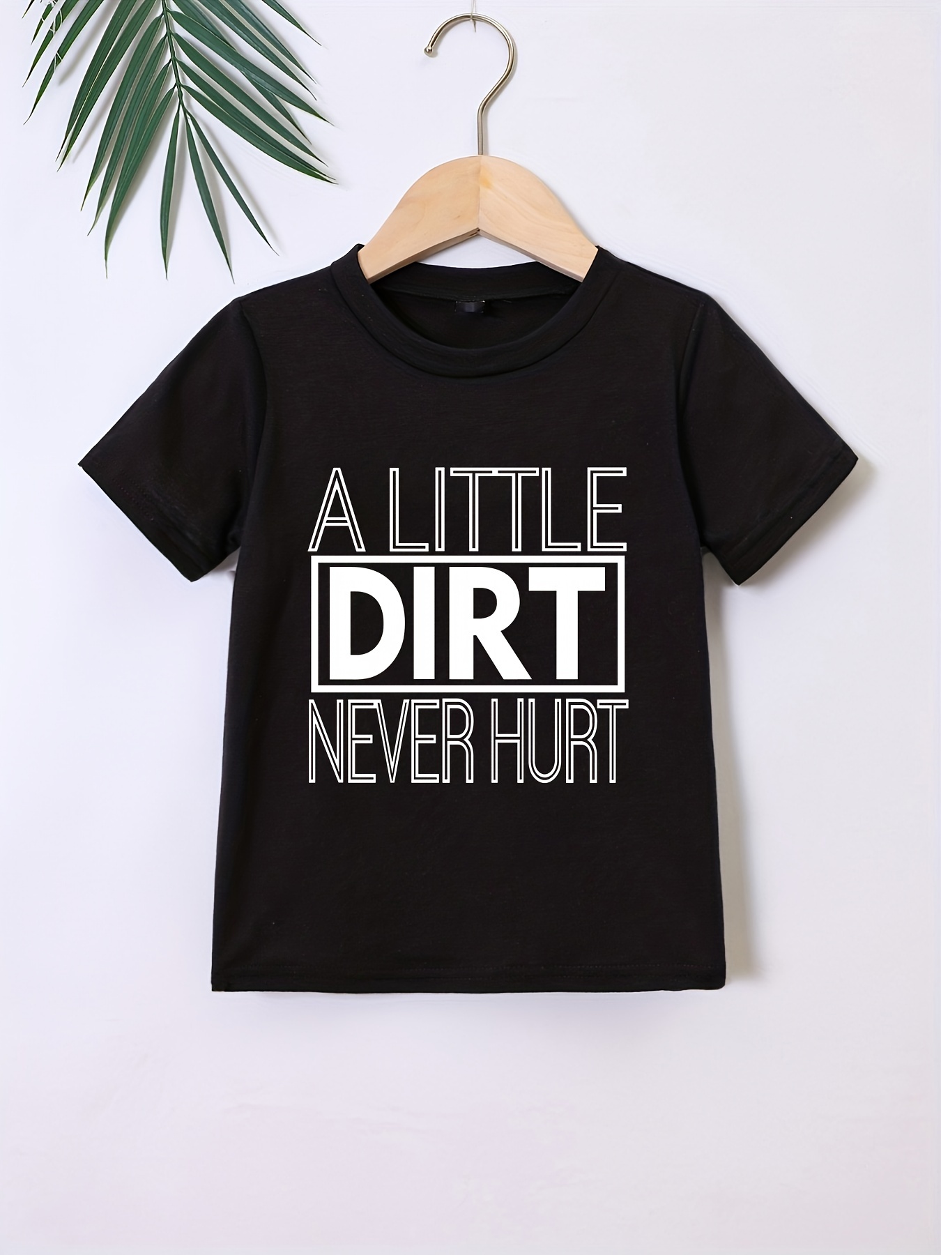 Summer Letter Series Print T Shirt Tees Kids Boys Casual - Temu Australia