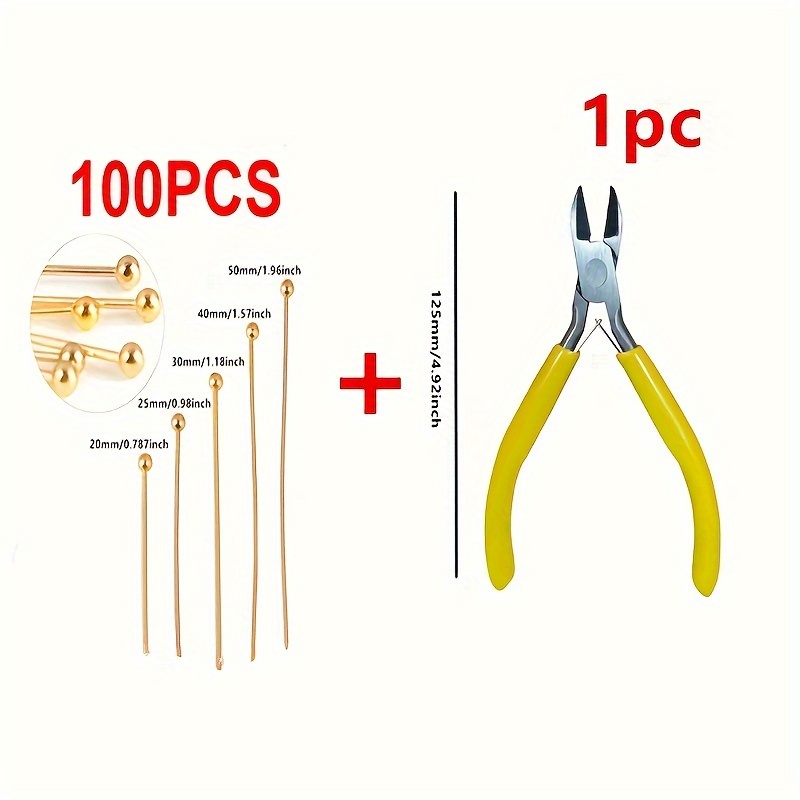 Stainless Steel Head Flat Needle Ball Needle Nine shaped Pin - Temu Ireland