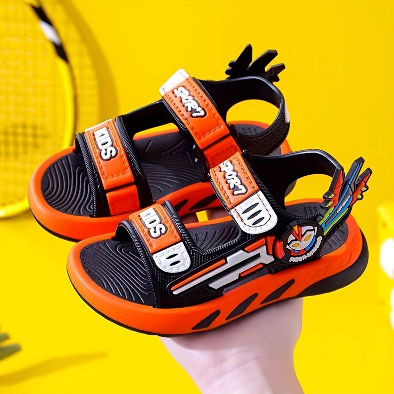 Jiageya Trendy Breathable Open Toe Sandals Boys Lightweight - Temu United Kingdom