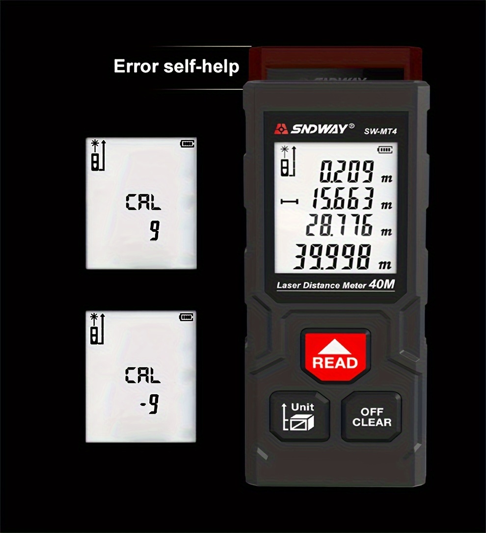 Laser Distance Meter Millimeter Accuracy Laser - Temu