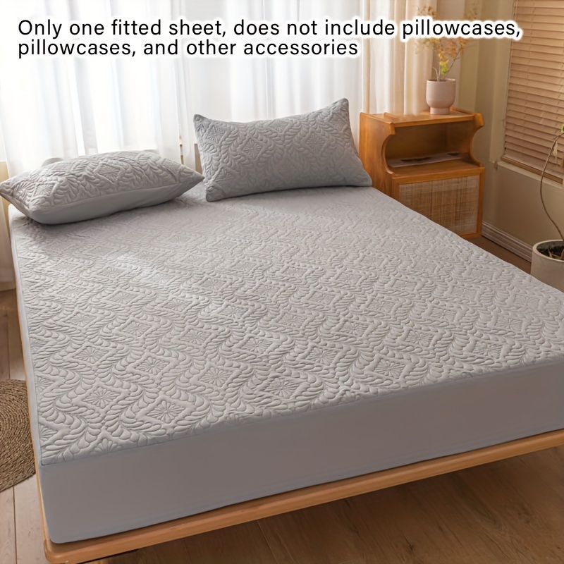 Minimalist Layered Fitted Sheet (without Pillowcase) Soft - Temu United Kingdom