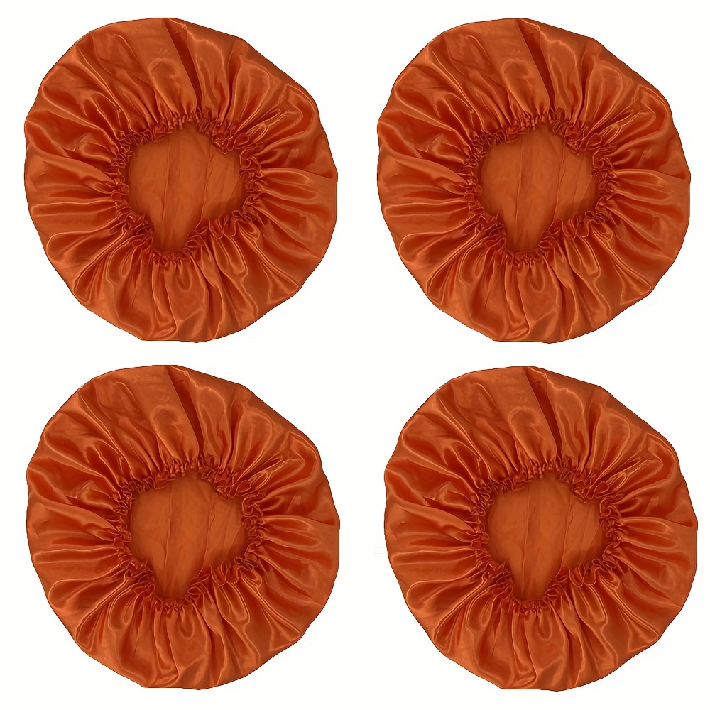 4pcs Bonnet En Satin Bonnet En Soie Bonnet Cheveux Dormir - Temu France