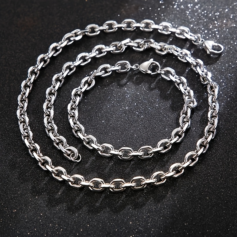 Men's Minimalist Chain Necklace - Temu United Kingdom
