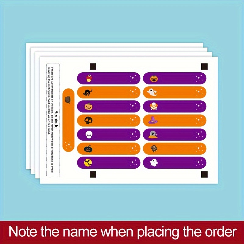 Spooktacular Personalized Name Badges Scary School Supply - Temu Canada