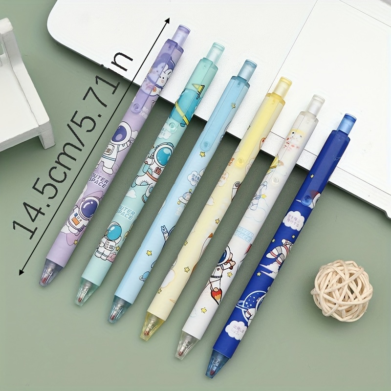 Space Man Little Bear Push Neutral Pen Suitable Office - Temu Australia