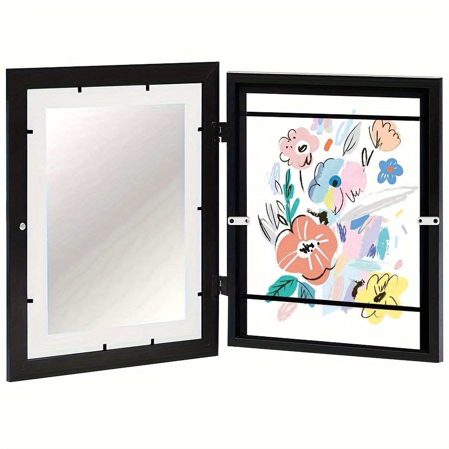 Art Photo Frame Wooden Front Opening Wood Oil Painting Frame - Temu Canada