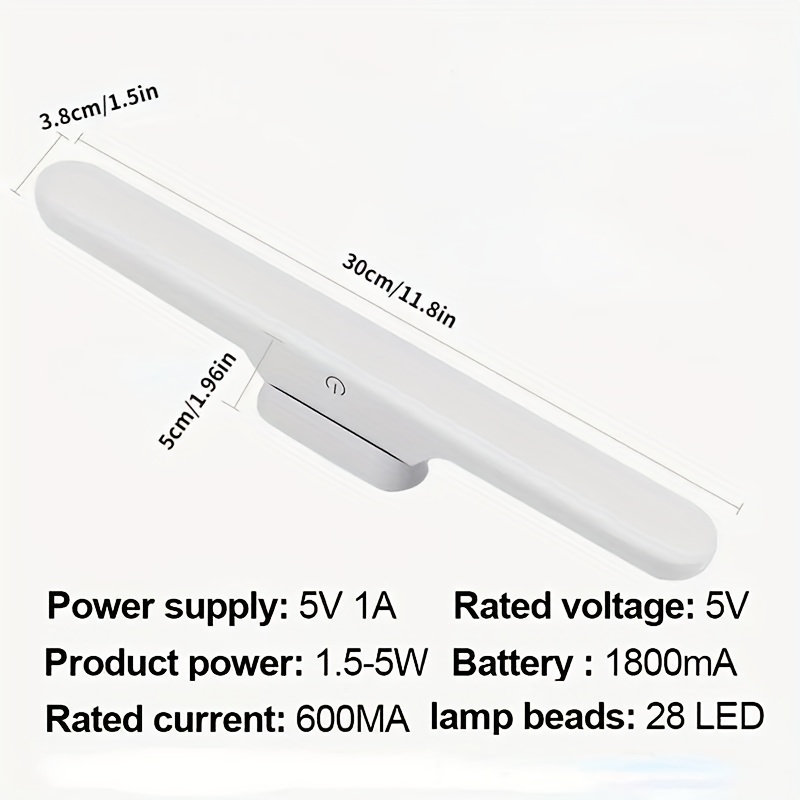 Simple Led Desk Lamp Usb Charging Lamp Bedroom Bedside Desk - Temu ...