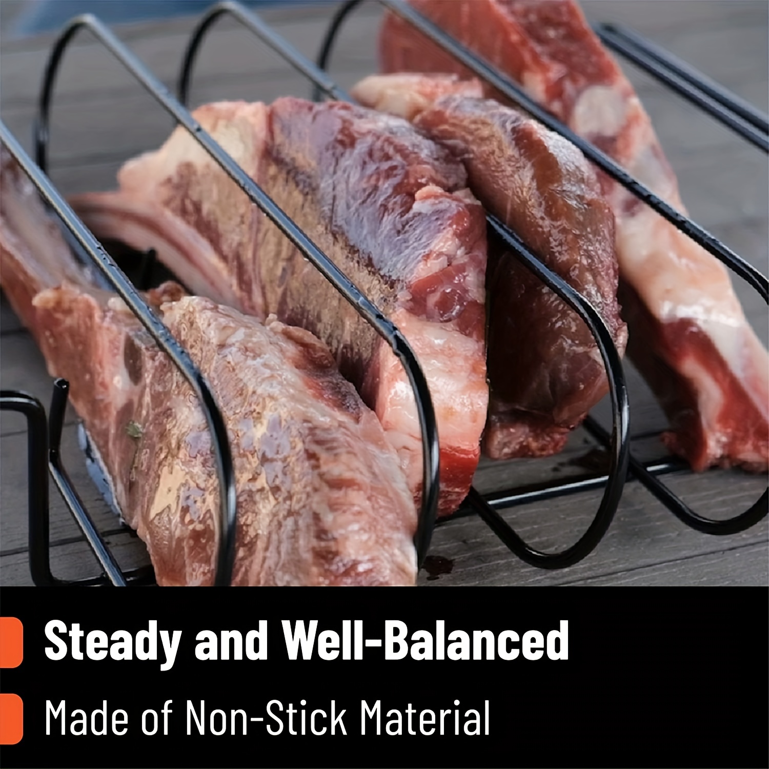 1pc Rib Frame Holds Up To 4 Full Rib Frames Rib Frame For Smoking ...