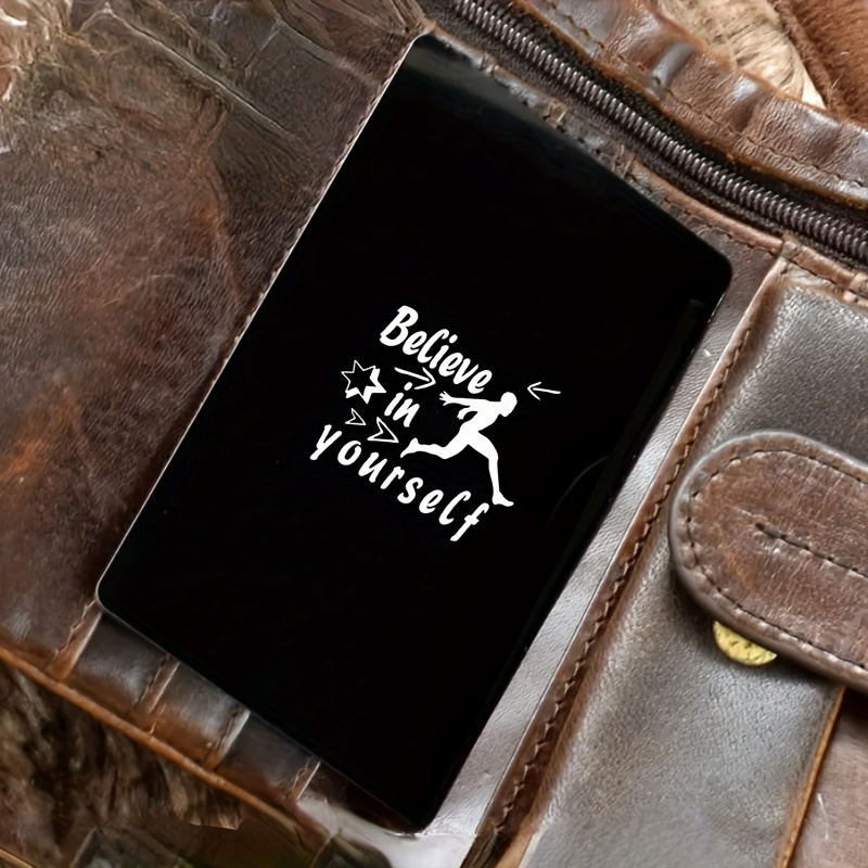 Encouraged Engraved Wallet Insert Metal Card For Who You Love, Birthday ...