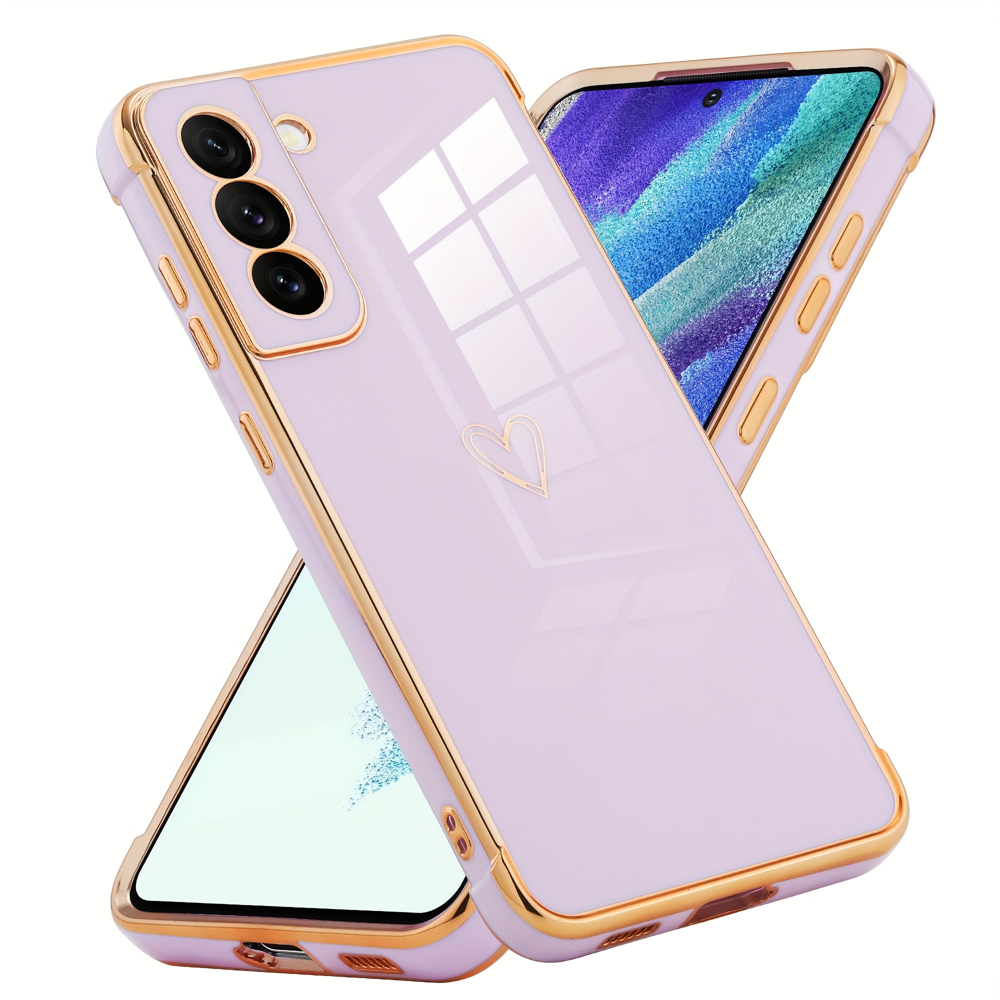 1 Pieza Calcomanía/ Teléfono Amor Electrochapado - Temu Spain