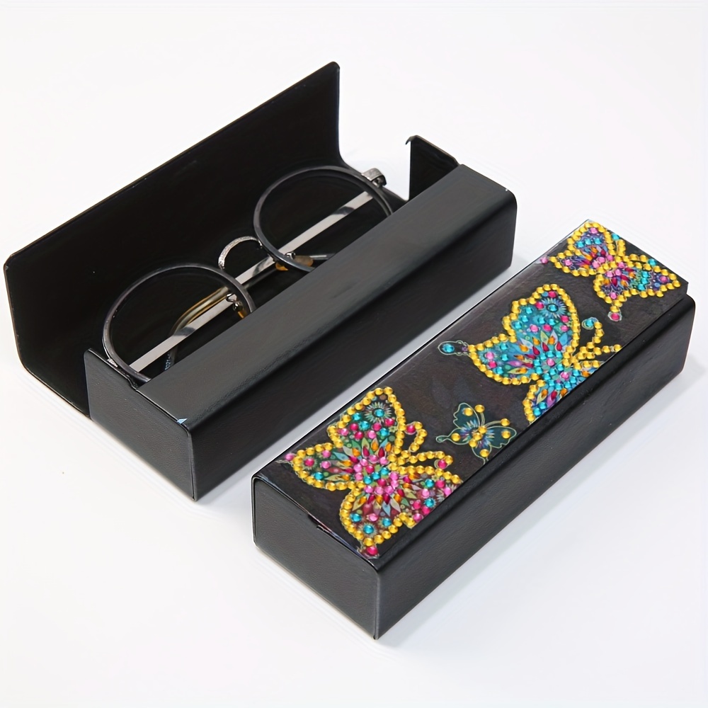 Painting Glasses Box Diamond Pure Handmade Dot Diamond - Temu Australia