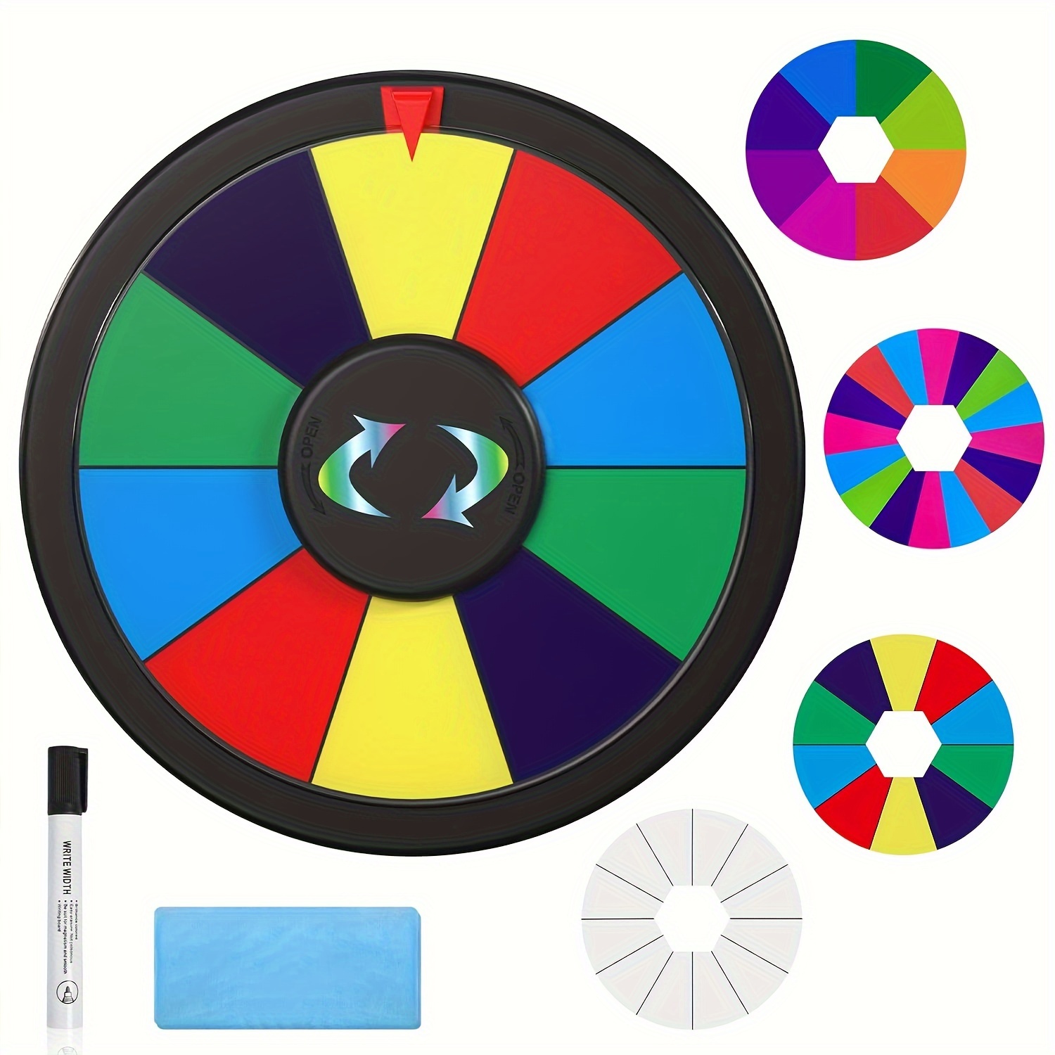 spin wheel sold on Temu United States