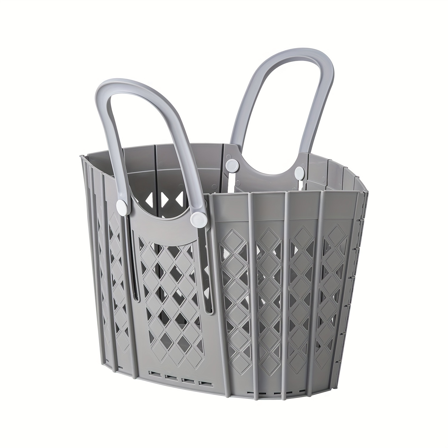 Foldable Laundry Basket Dirty Cloth Storage Basket Hollow - Temu United ...
