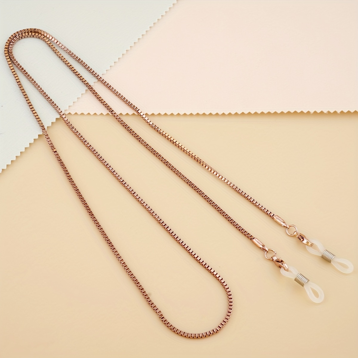 合金ビーズグラスチェーンアンチスリップサングラスリーディンググラスランヤードストラップスタイリッシュマスクフェイスカバリ - Temu Japan