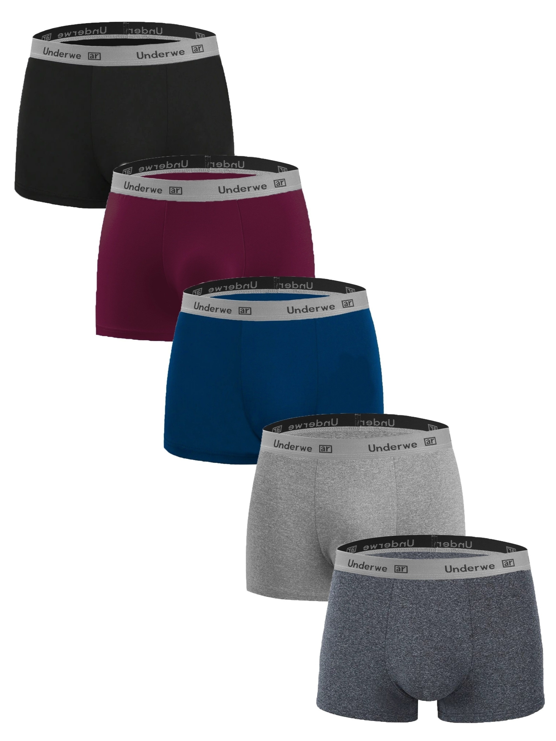 Men's Underwear Breathable Comfy Slightly Stretch Boxer - Temu Australia