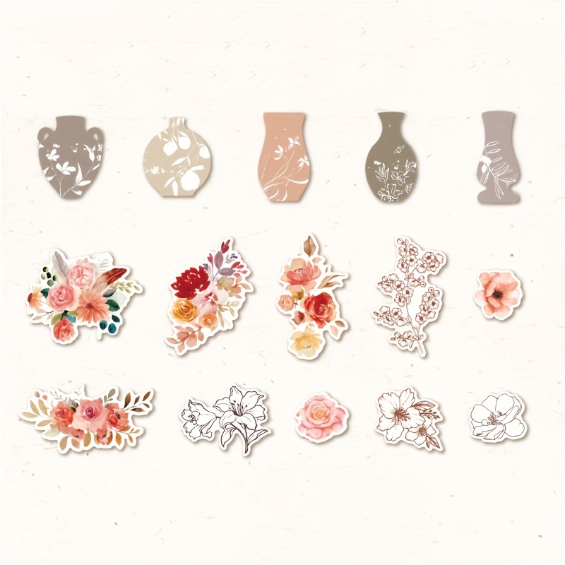 Multi-material Material Package, Creative Plant Flower Vase Flower ...