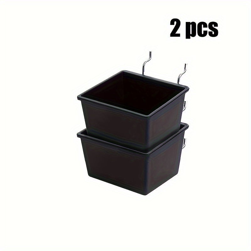 2 5 8pcs Nail Plate Box With Hook Storage Box Screw Nail Small Tool ...