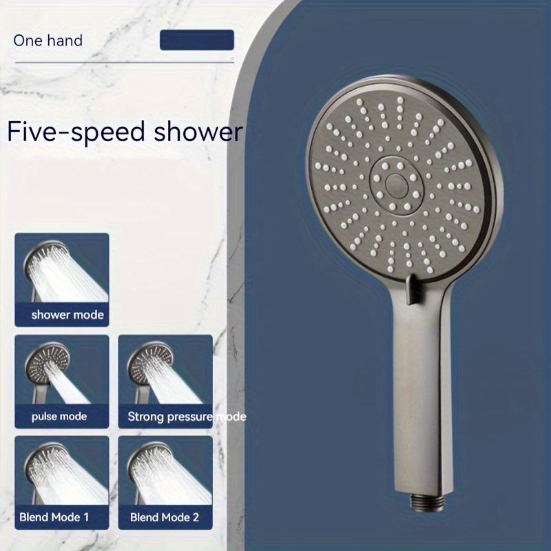 Shower Nozzle Set Multifunctional Pressurized Household Use - Temu New ...