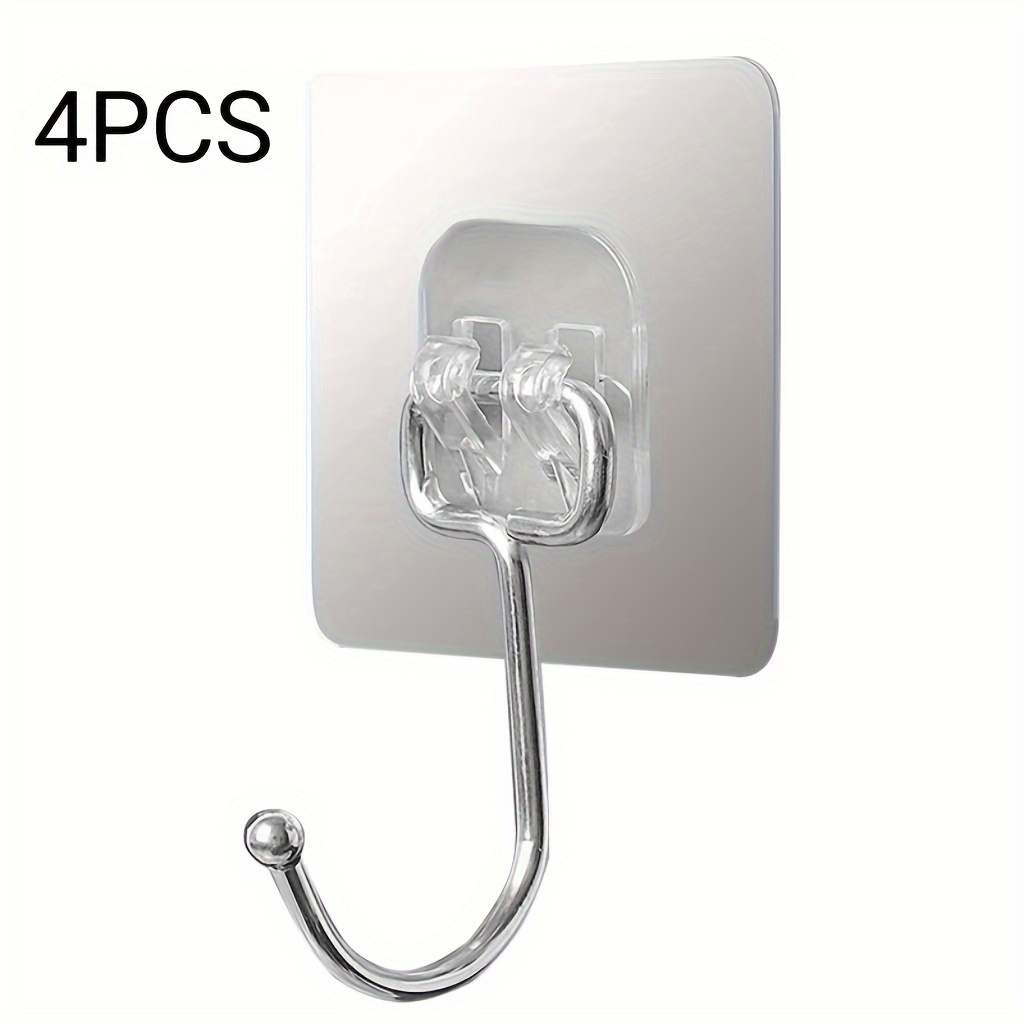 Punch free Wall Hanging Hook Stainless Steel Hook Kitchen - Temu United ...