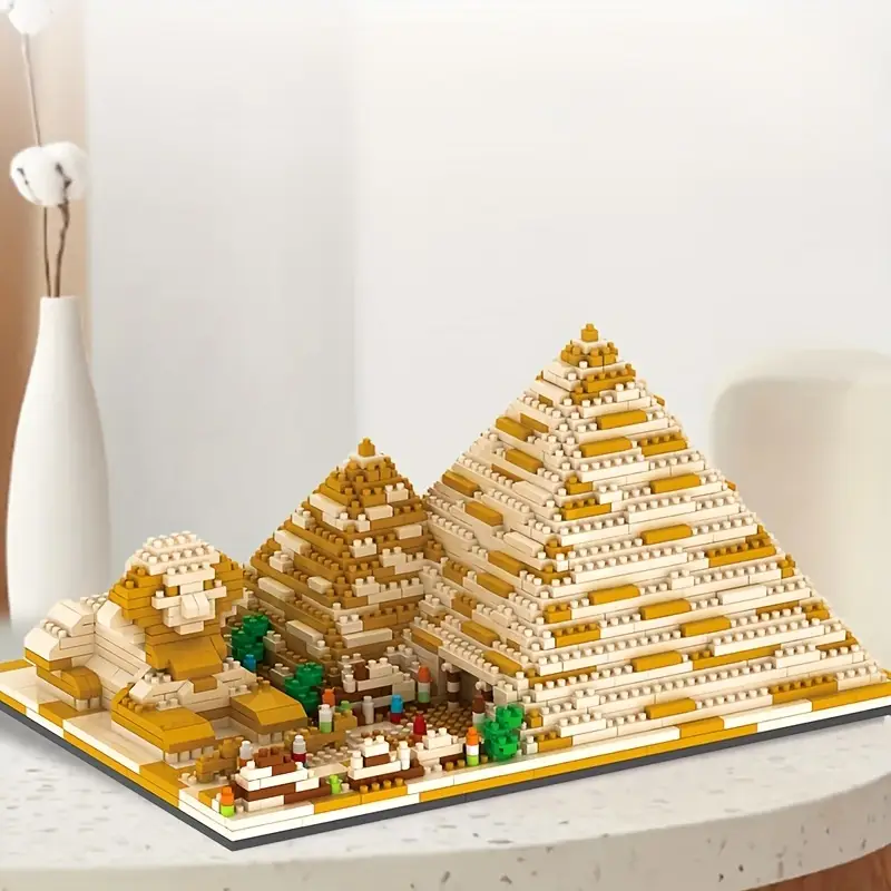 1 Set Pyramid Building Block Building Block Model Of World Landmark ... 1 Set Pyramid Building Block Building Block Model Of World Landmark ...