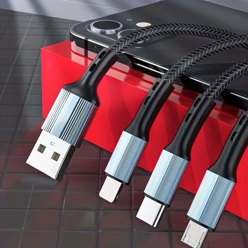 Super Fast Charging 1 Data Cable Braided Charging Cable 6a Cell Phone ...