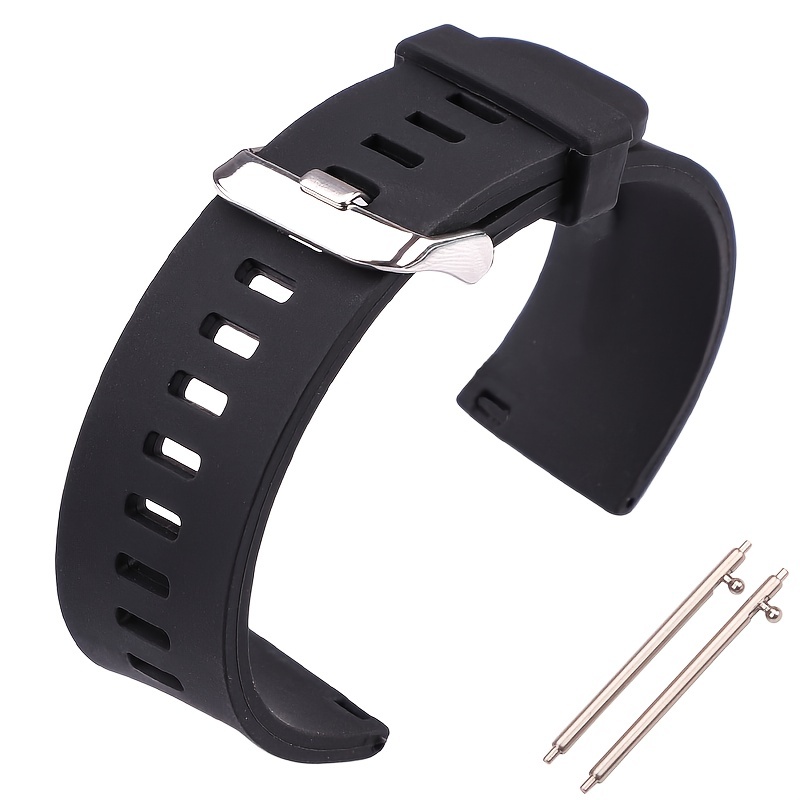 Soft Rubber Watch Band Strap Men Women Waterproof Sports - Temu Denmark