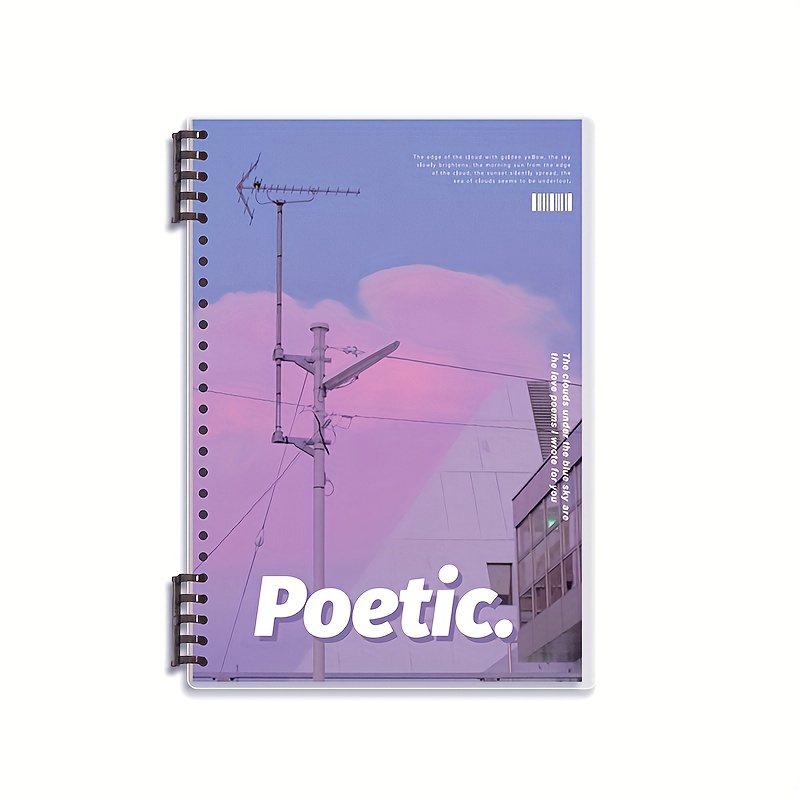 4 Themes B5 Notebook 120pages Thickened Loose Leaf Coil Notebook ...