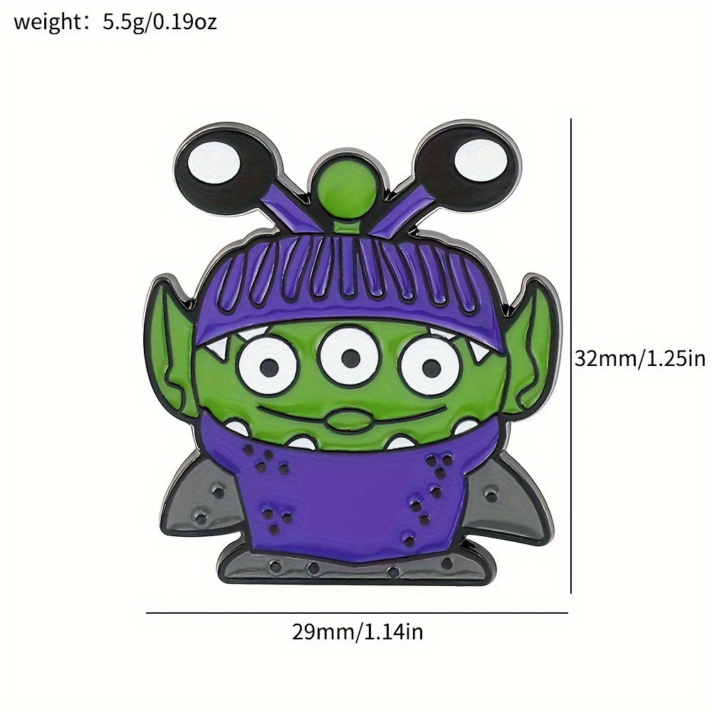 Cute Cartoon Brooch Pin Cute Enamel Badge - Temu United Kingdom