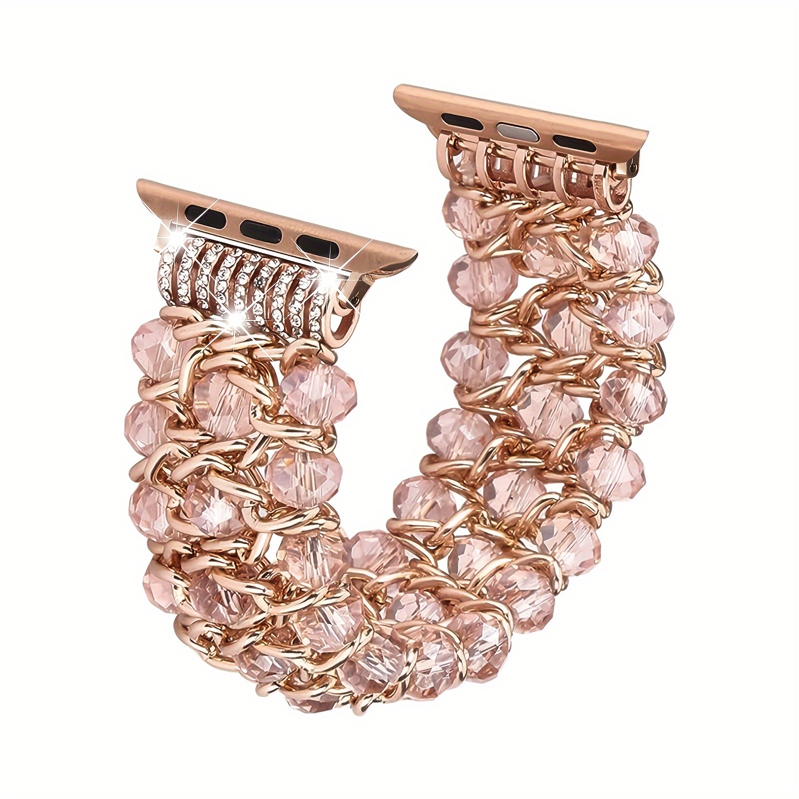 1 Stück Glitzerndes Perlenarmband 38/40/41/42/44/45/49 Mm - Temu Switzerland