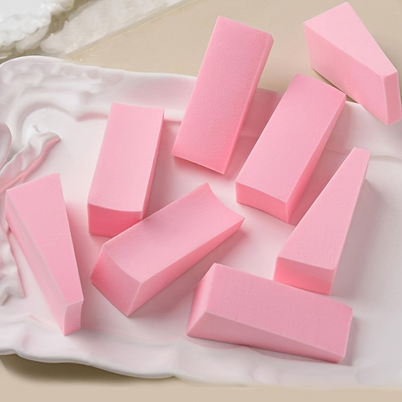 8 pcs nail art gradient sponge colorful block powder puff - Temu New ...